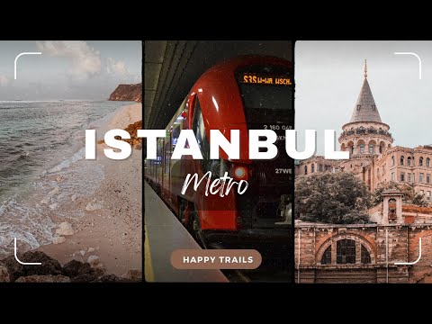 Metro in Istanbul | Metro Train | Mecidiyeköy