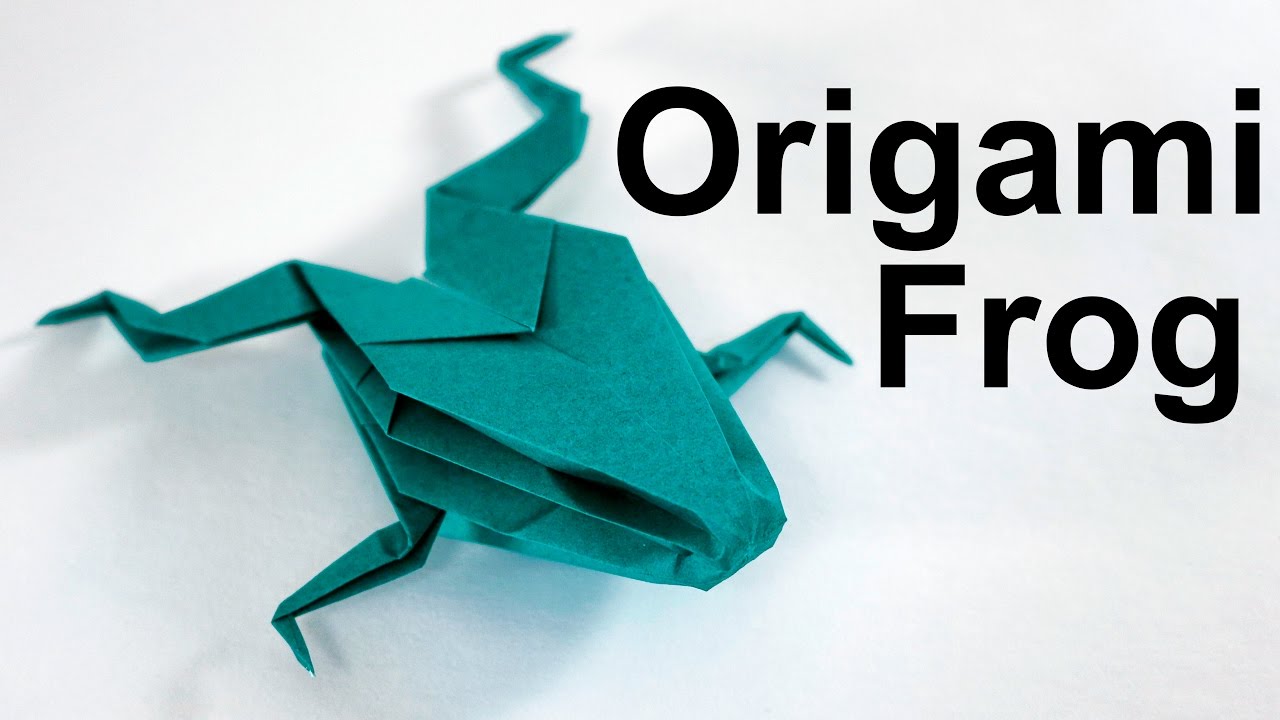 Origami Frog Tutorial (Traditional)