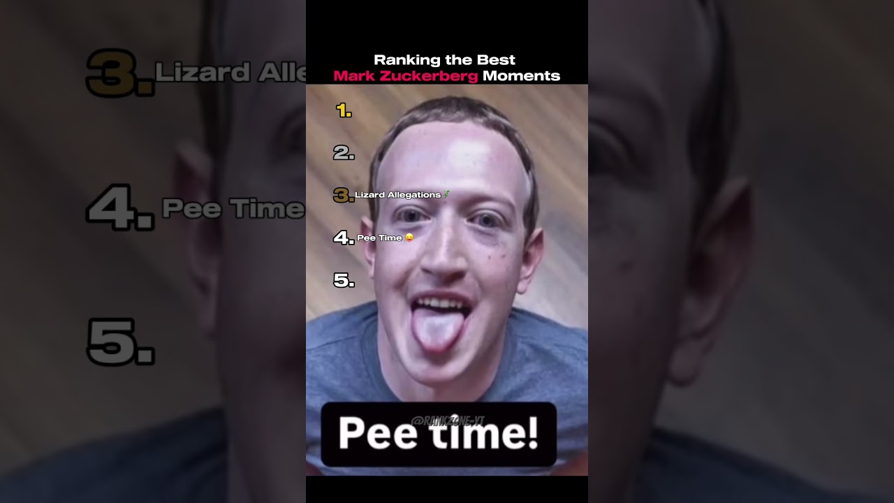 Ranking the Best Mark Zuckerberg Moments