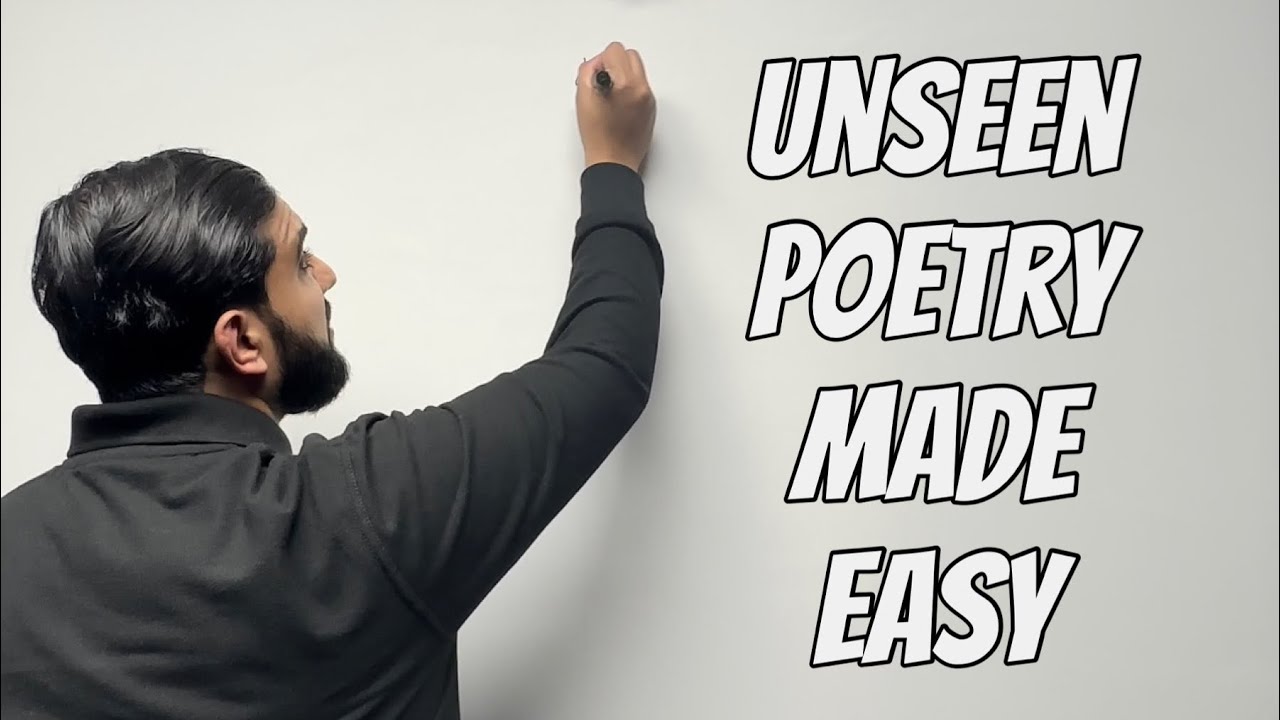 Mastering Unseen Poetry: A Comprehensive Guide for Exam Success | Galaxy.ai