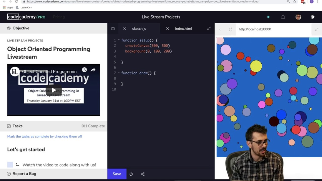 Learn object-oriented programming in JavaScript