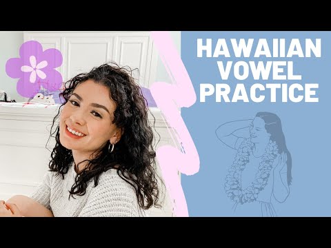 Learning Hawaiian pt.2 (Vowel Pronunciation Practice) With Mele
