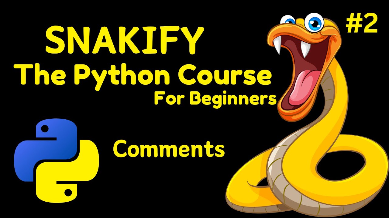 Comments in Python Single & Multi Line Comments | Snakify - The Python Course