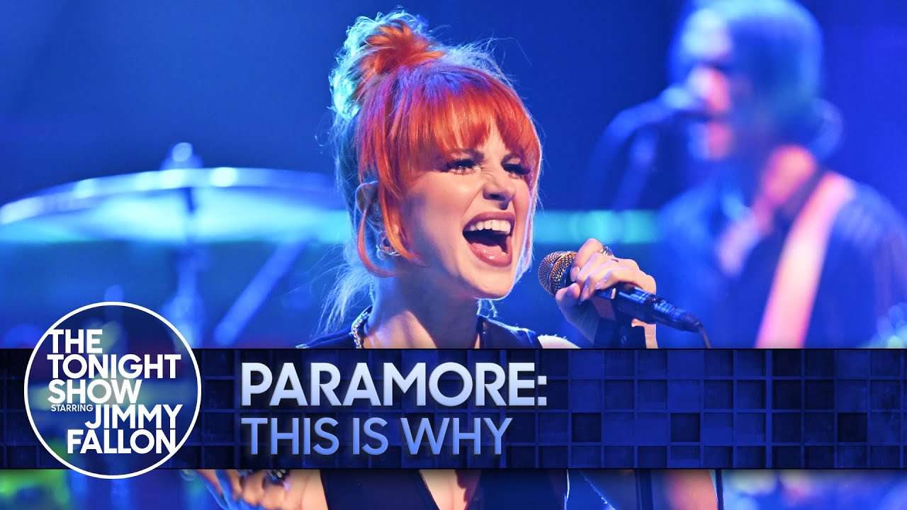 Paramore performs on The Tonight Show Starring Jimmy Fallon - paramore ...