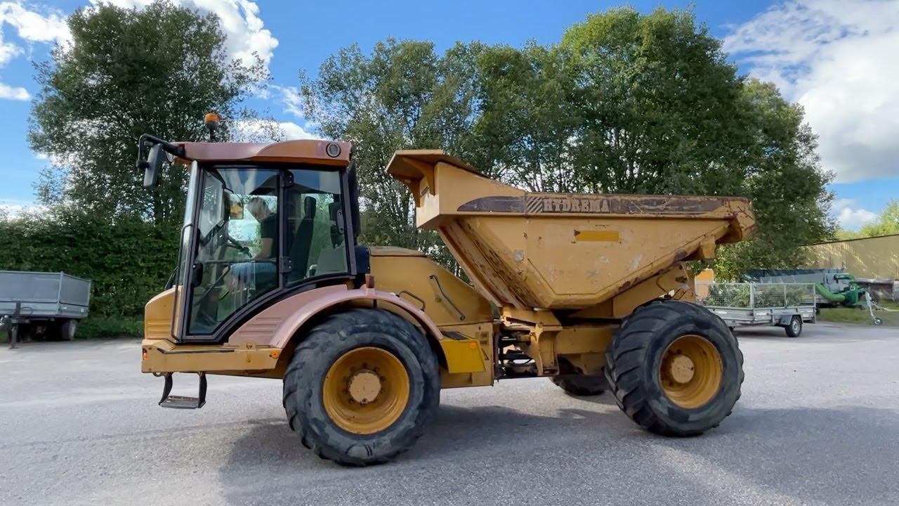 Dumper Hydrema 912D, Vaggeryd, Klaravik auktioner