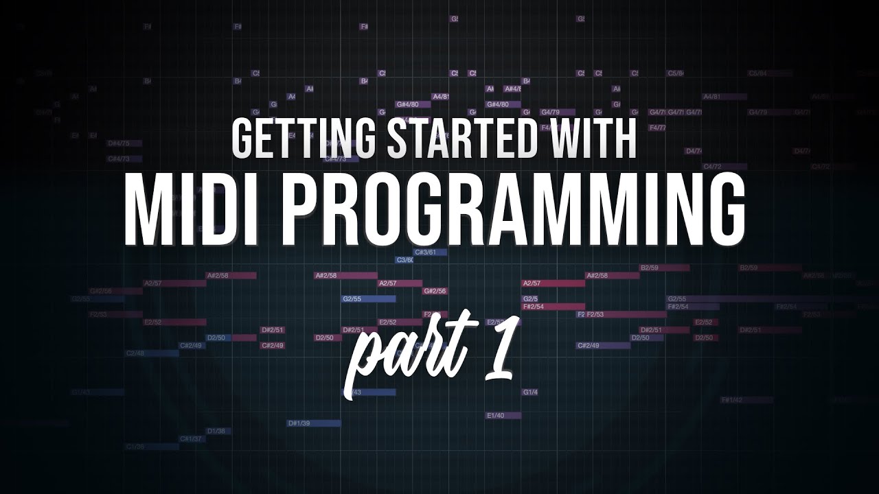 Getting Started with MIDI Programming | Part 1