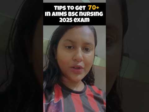 How to get 70+ in AIIMS Bsc Nursing Exam 2025🎯#aiims #bscnursing #tips #tricks#strategy#trending#bsc