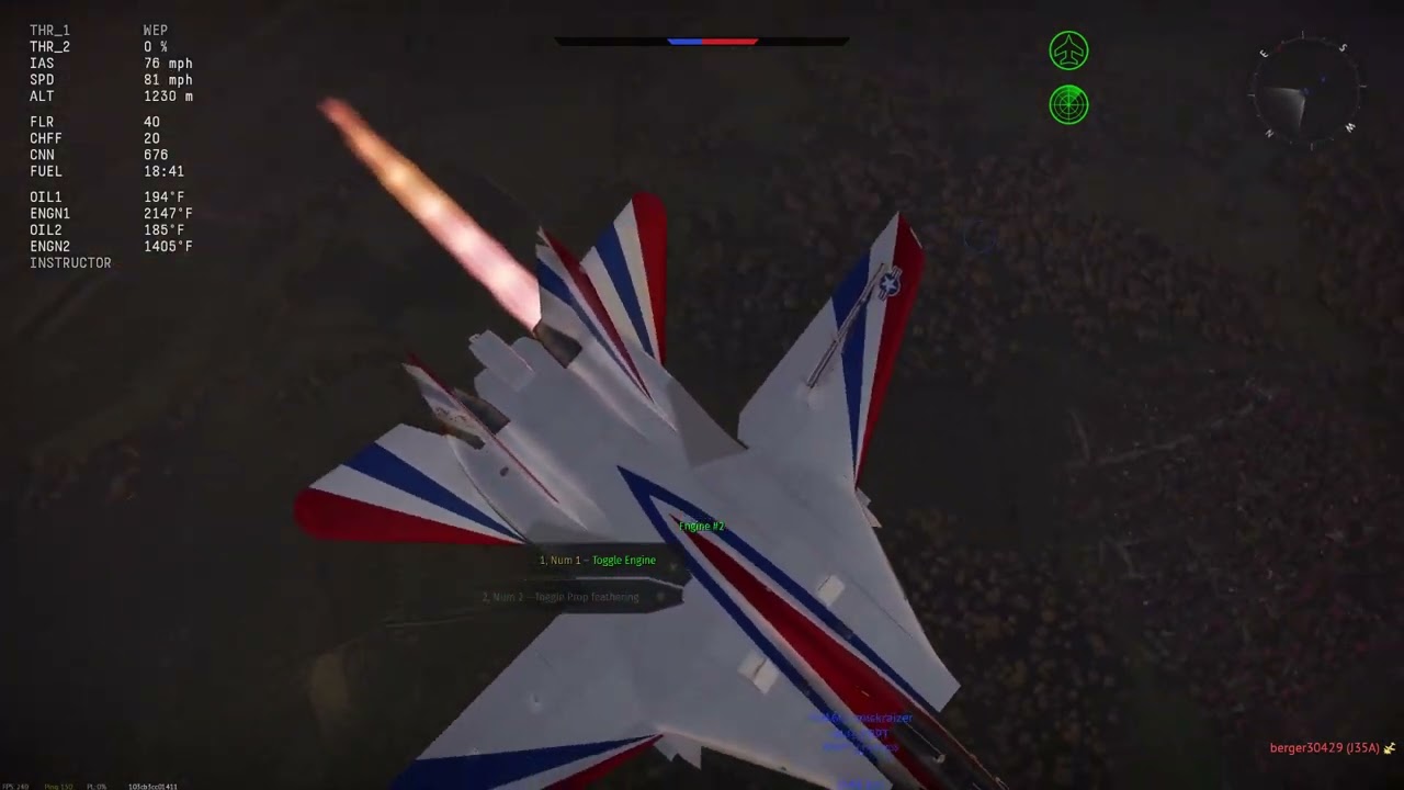 I too have thrust vectoring
