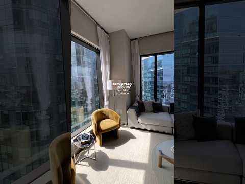 $1M Jersey City 1-Bed Tour | Corner Unit with Skyline Views & Top-Tier Amenities