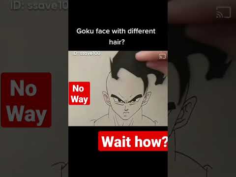 did you know this?#facts #goku#hair #dragonball #face