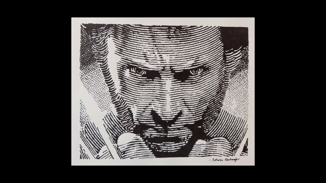 Wolverine Marker Artwork | Hugh Jackman Sketch | Selwyn Santmajor