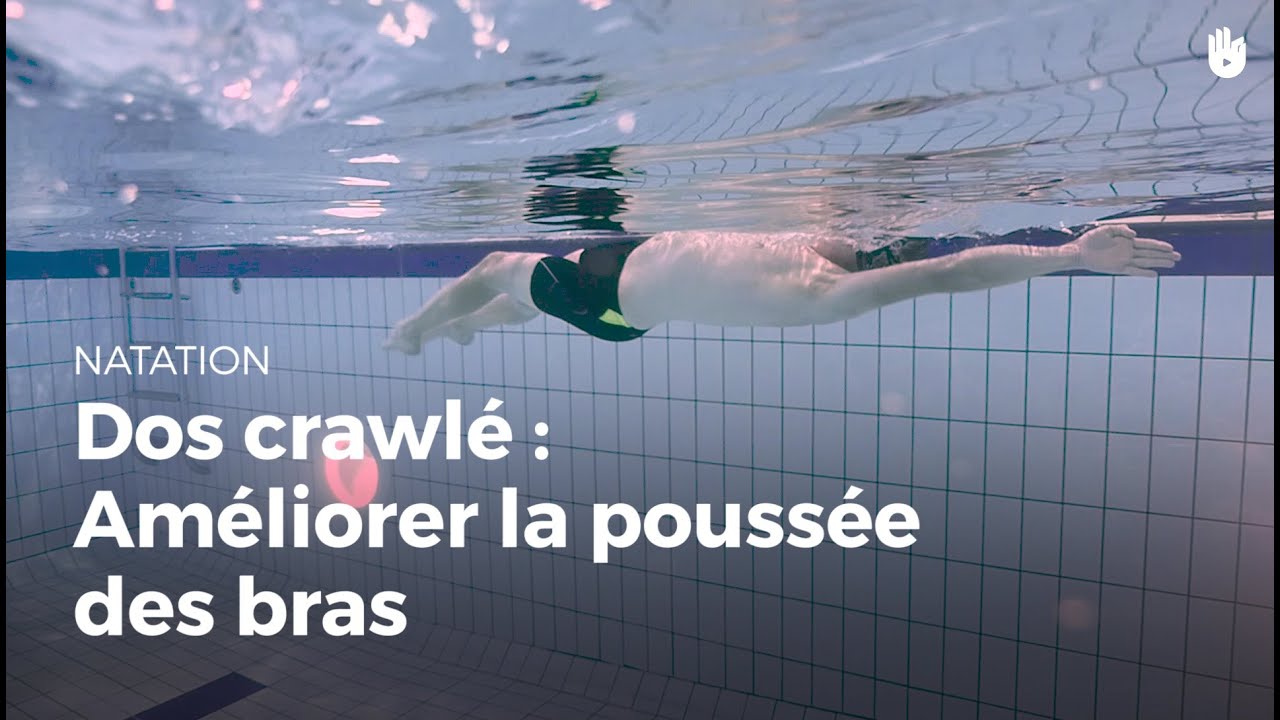 Apprendre le mouvement des bras - Comment nager le dos crawlé | Sikana