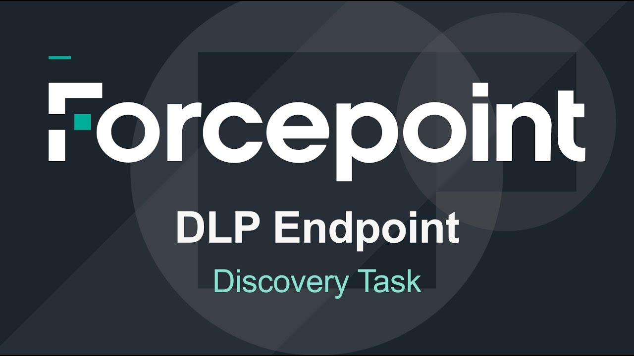 Create Endpoint Discovery Task | Forcepoint DLP Endpoint