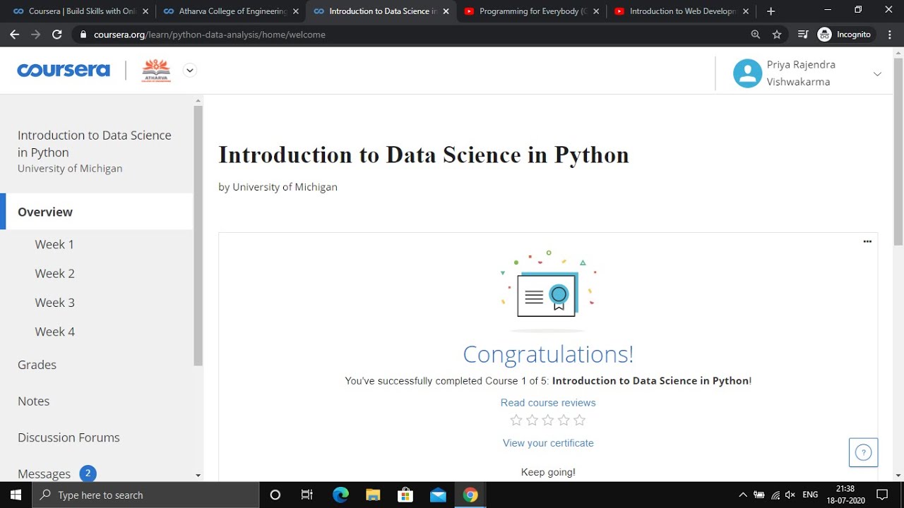 Introduction to Data Science in Python  Week 3 || Assignment 3 Programming Assignment  Coursera