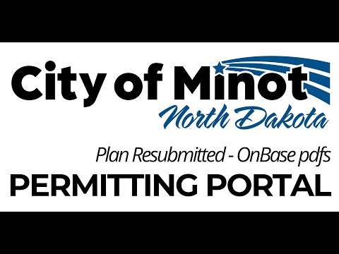Plan Resubmittal - OnBase pdfs