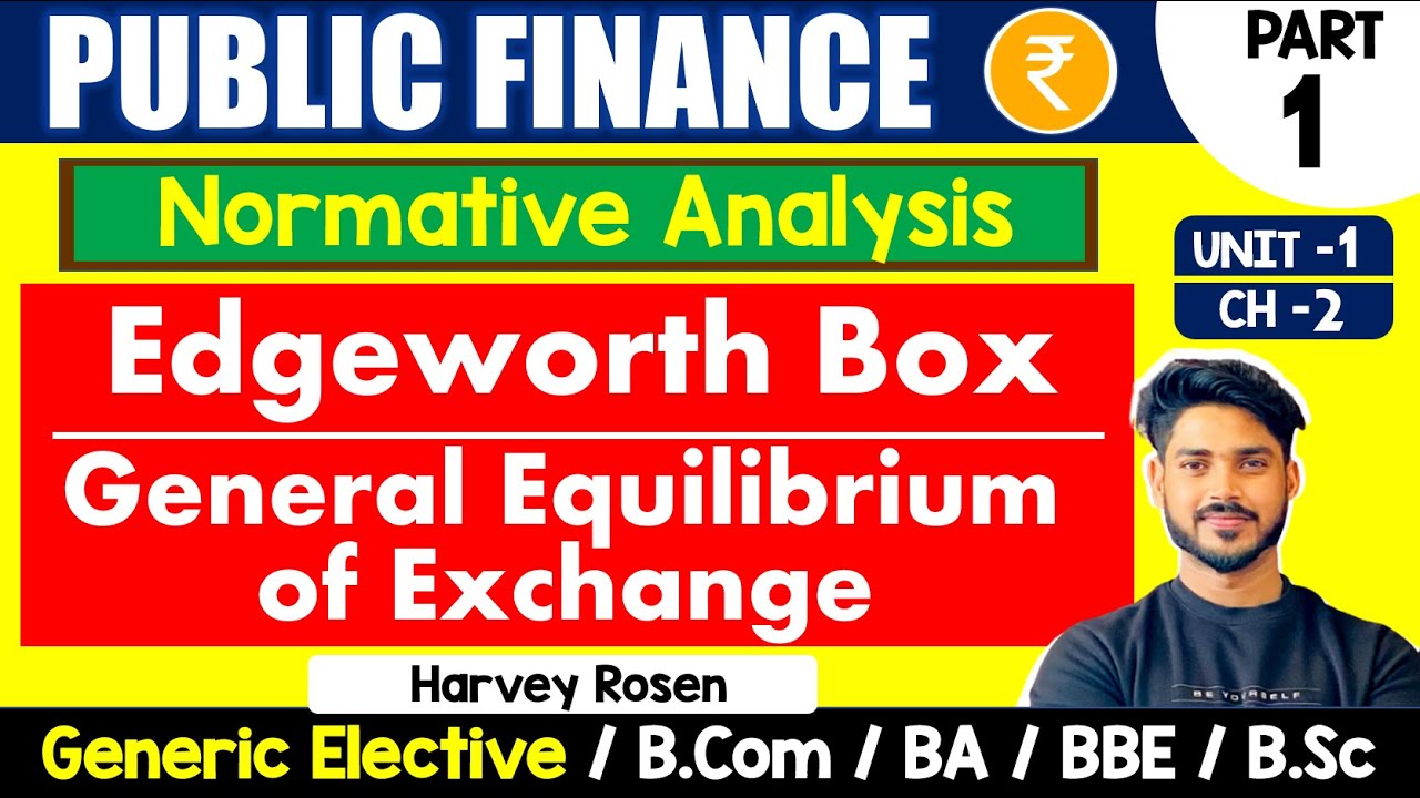 Understanding the Edgeworth Box and General Equilibrium in Economics ... Understanding the Edgeworth Box and General Equilibrium in Economics ...