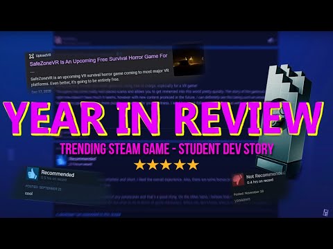 Year in Review 2021 - My Steam Game Development Story