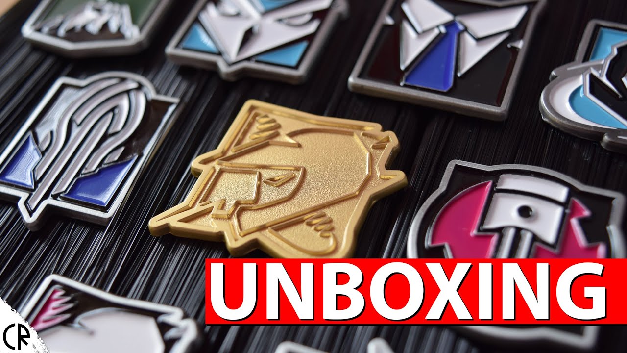 Unboxing Rainbow Six Siege Operator Pins - Official Merchandise - Koyo Store