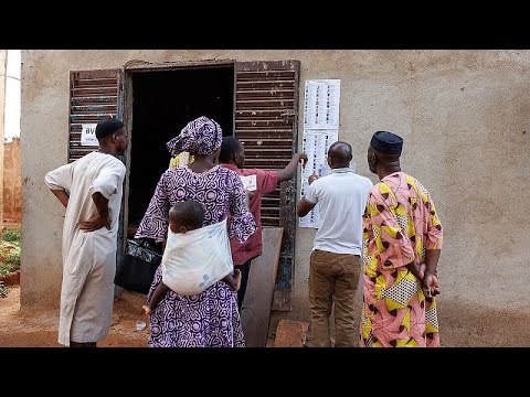 Malians cast their votes in a constitutional referendum