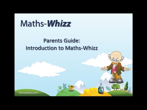 Parent Guide Introduction to Maths-Whizz
