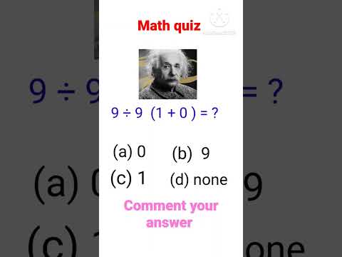 Math quiz