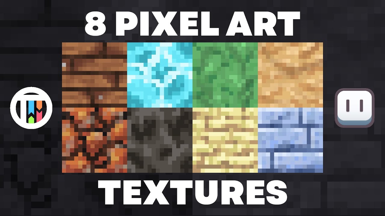 8 Pixel Art Textures - Tutorial