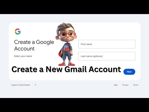 How to Create a New Gmail Account 2024