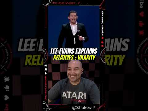 Lee Evans Explains Family... And It's ABSOLUTELY HILARIOUS! 😂#LeeEvans #Comedy #Viral