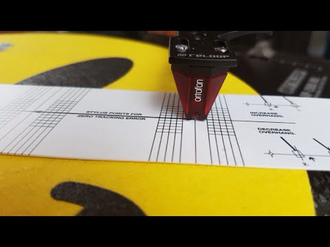 Ortofon Cartridge Alignment Protractor iMuso