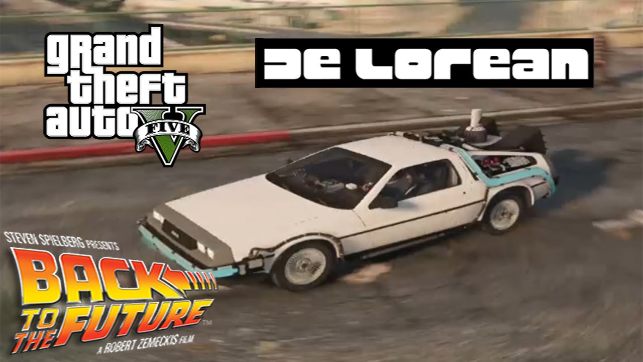 Back To The Future - Delorean Time Machine (3 Car Pack) 1.0 - GTA 5