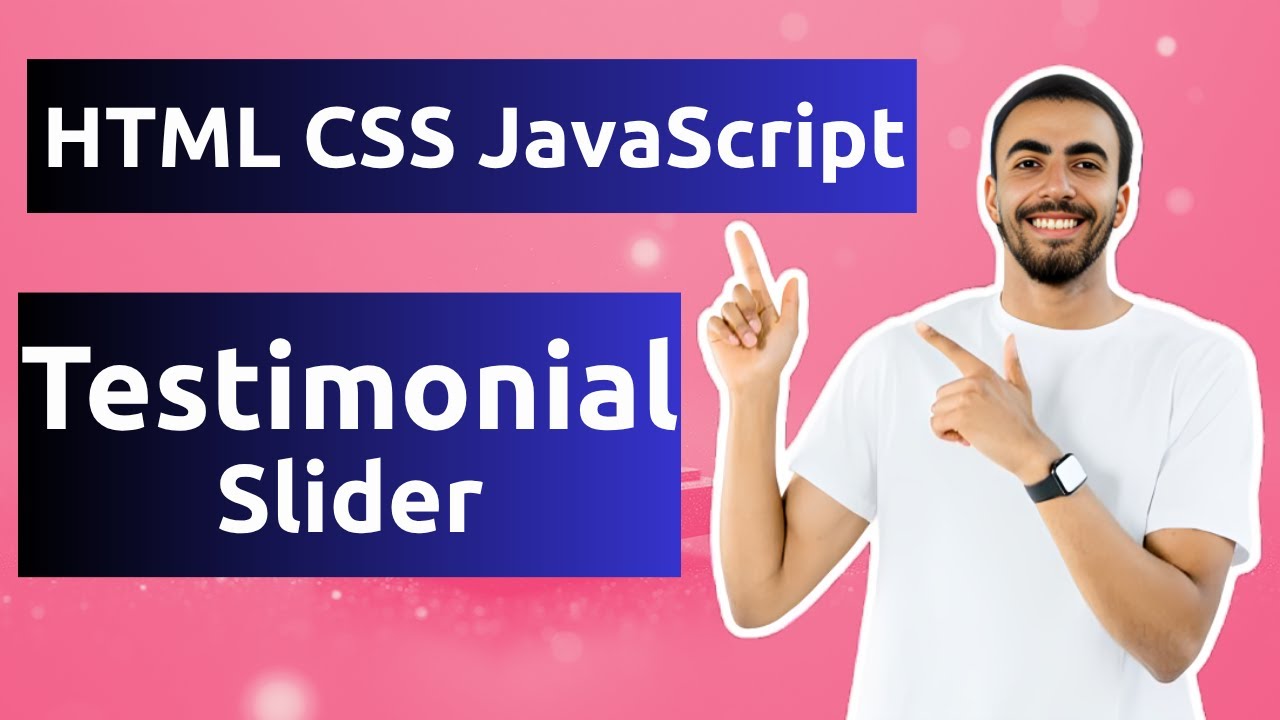 Build a Stunning Testimonial Slider with HTML, CSS, and JavaScript