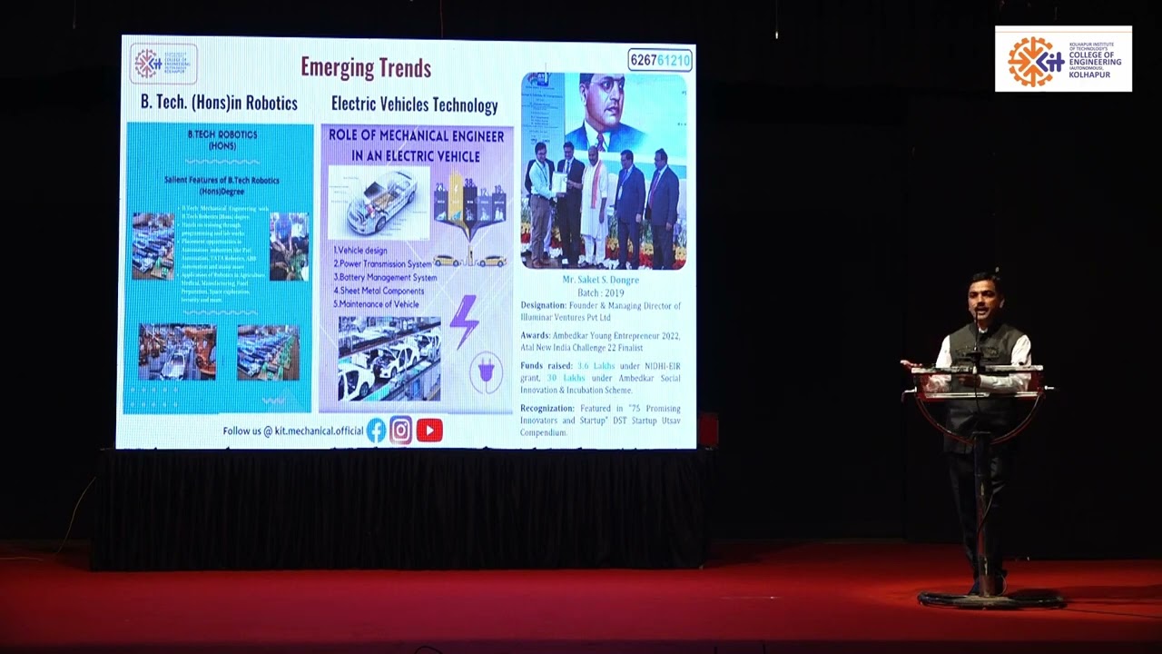 #Mechanical Engineering   Scope and Opportunities   #KIT Kolhapur