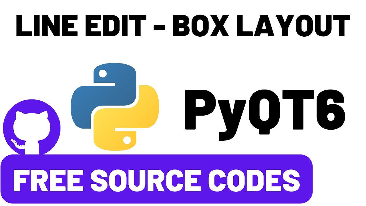How to make QLineEdit and QVBoxLayout? - Python #PyQT6 Lesson 5