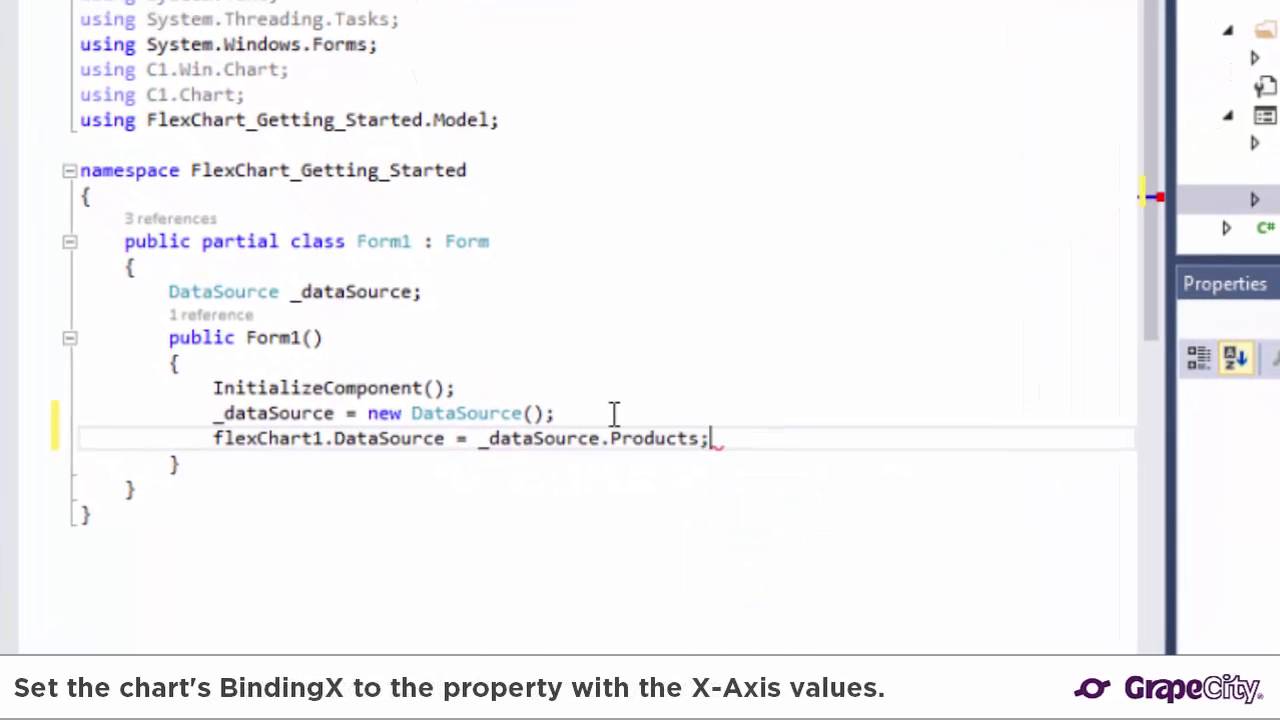 Get Started with FlexChart for WinForms