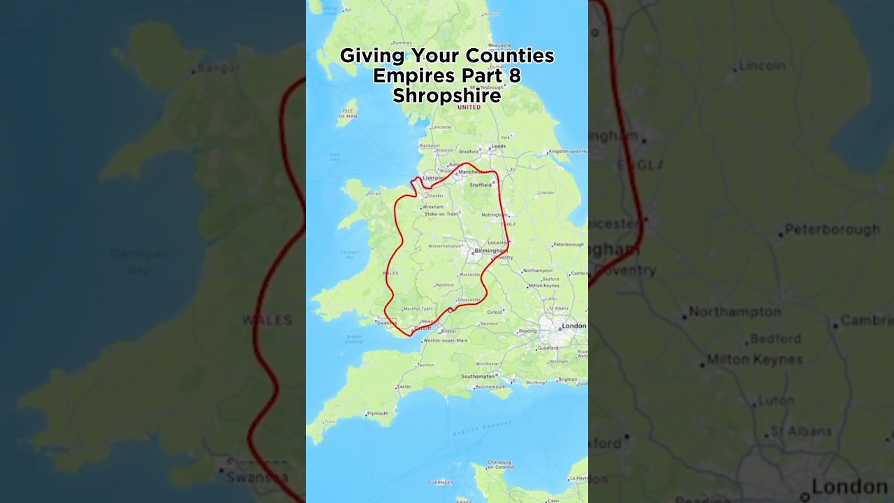 Giving Your Counties Empires Part 8: Shropshire #uk #county #shropshire #shorts