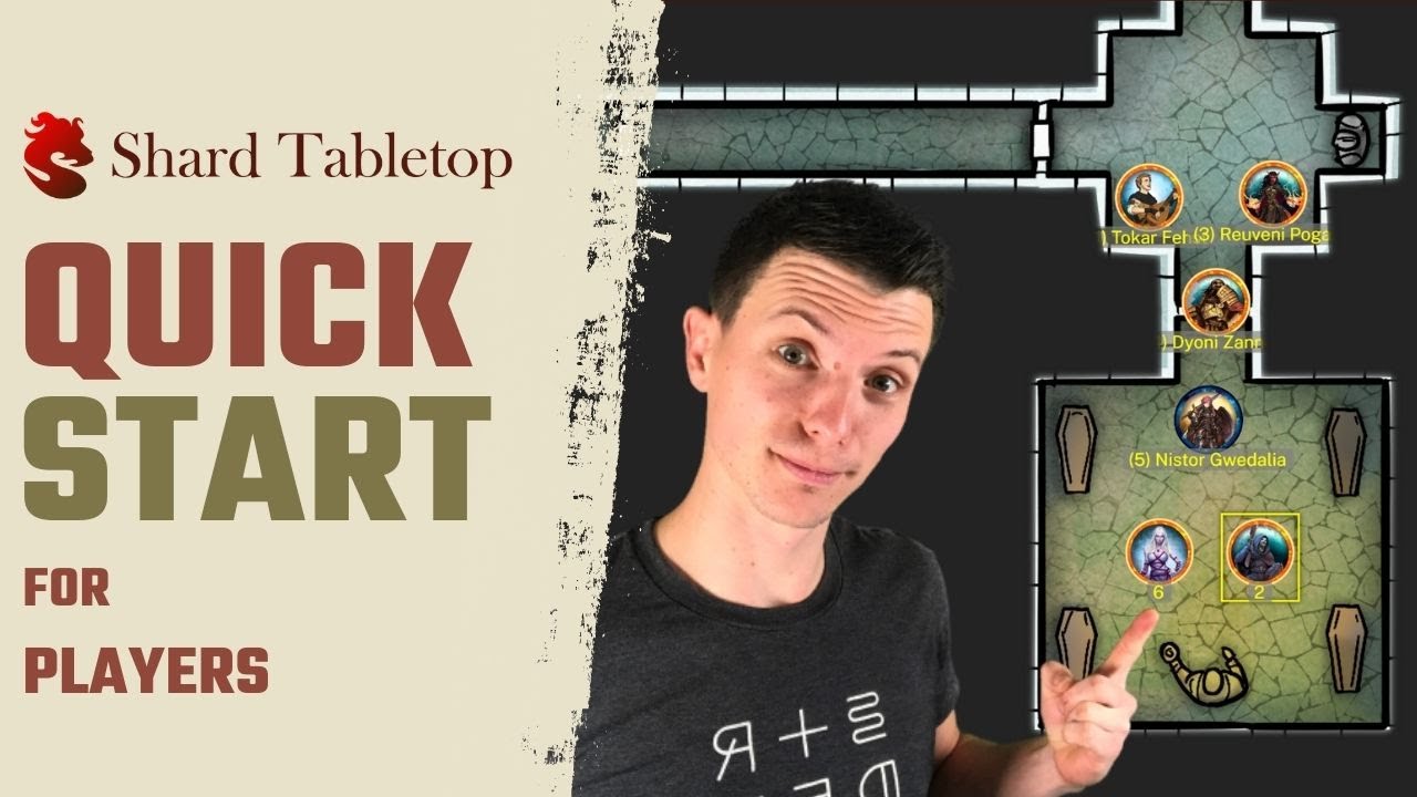 Quick Start Guide for Players | Tutorials with Mr. Tarrasque