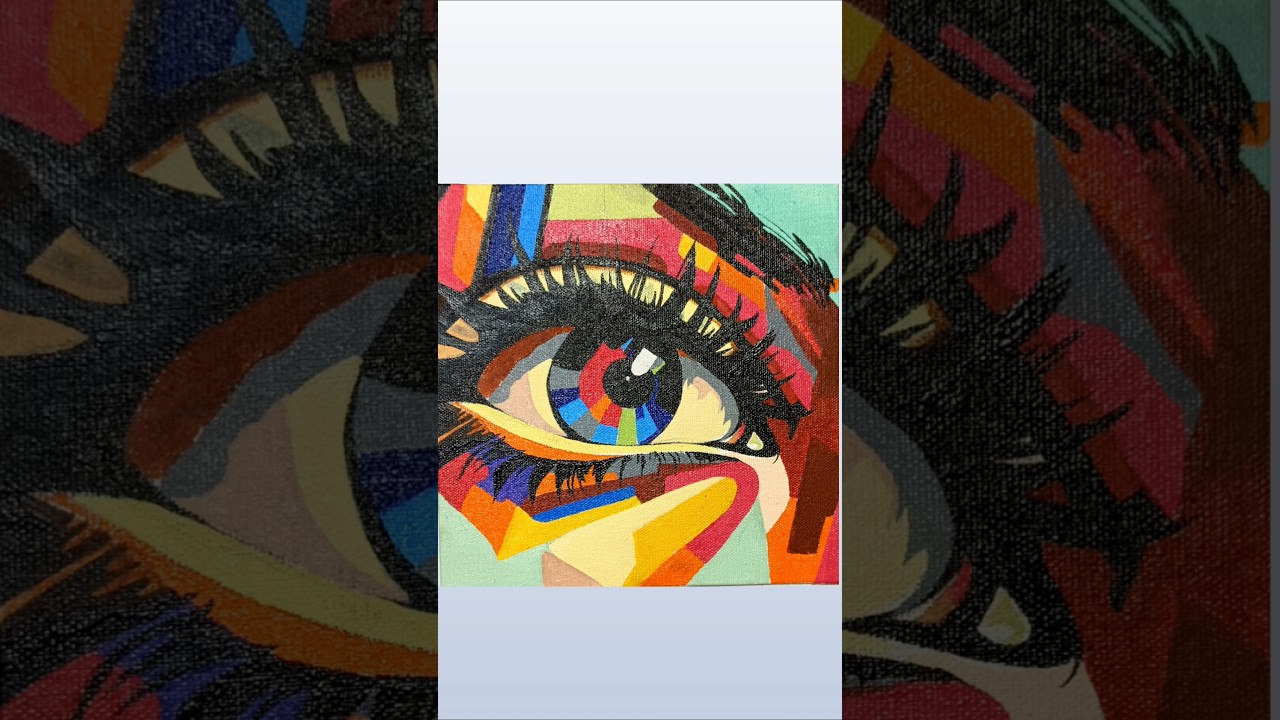 Abstract EYE ! #eyes #abstractart #shorts