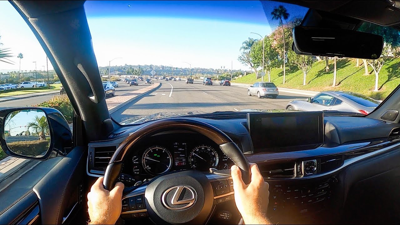 2020 Lexus LX 570 SUV POV Test Drive (3D Audio)(ASMR)