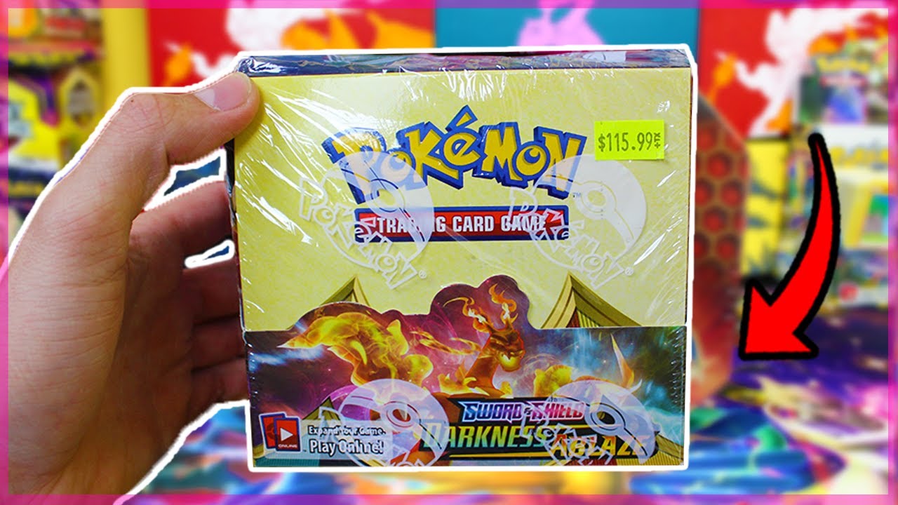 Pokemon DARKNESS ABLAZE Booster Box Opening! *WE PULLED CHARIZARD VMAX*