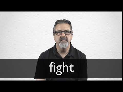 FIGHT definition in American English | Collins English Dictionary
