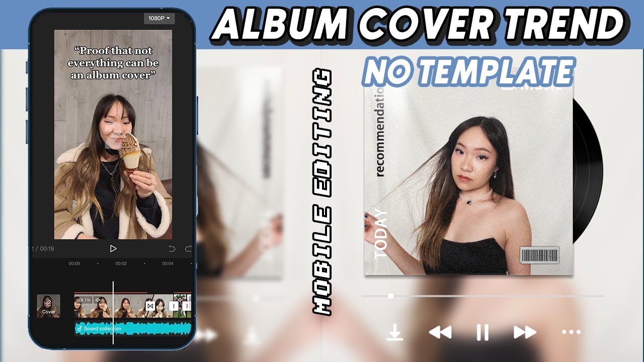 Proof Not Everything Can Be An Album Cover TUTORIAL- NO TEMPLATE | Mobile Video Editing Capcut Guide