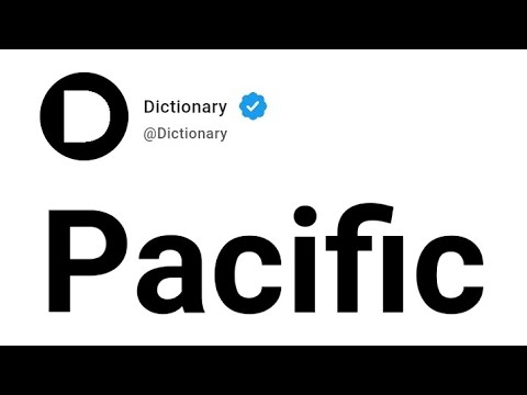Pacific Meaning In English