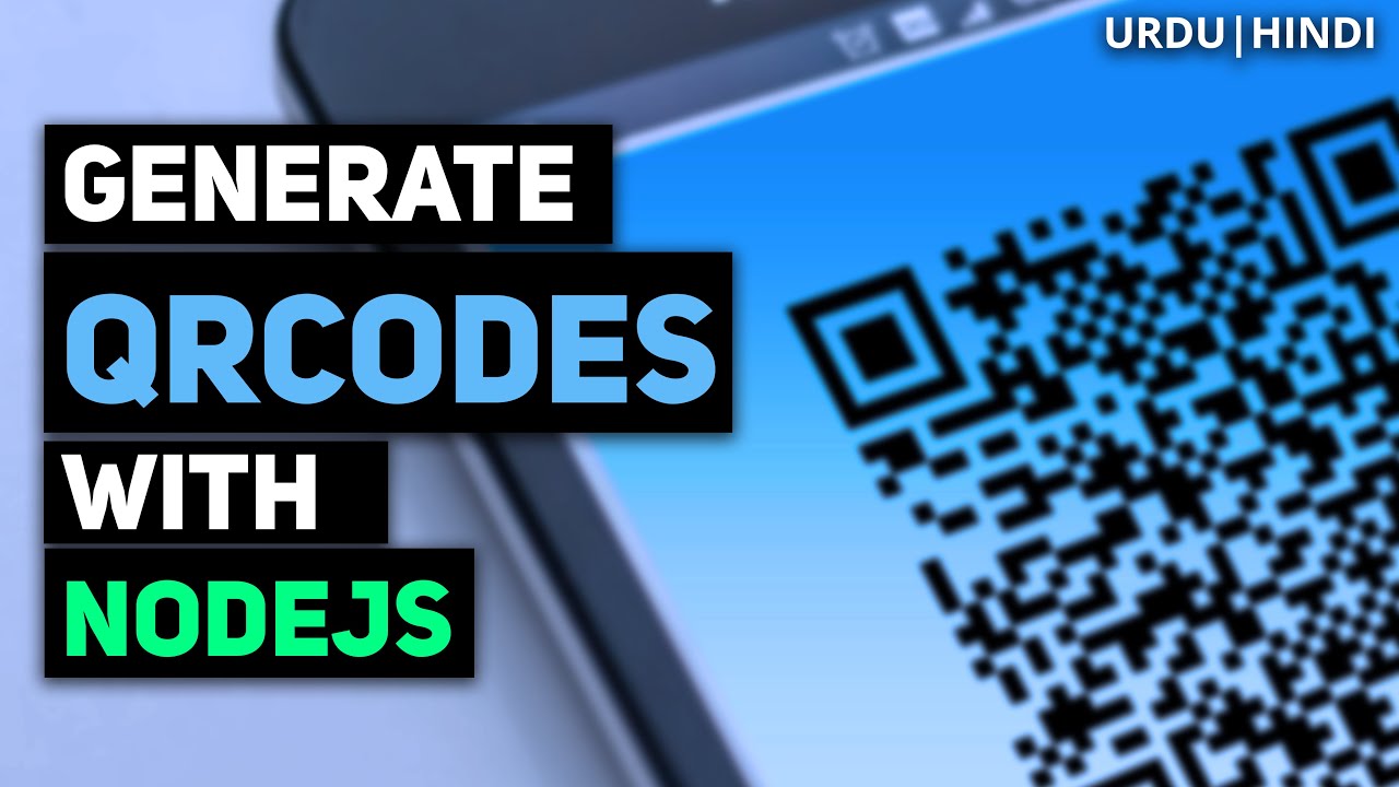 Create Your Own QR Code Generator using Node.js