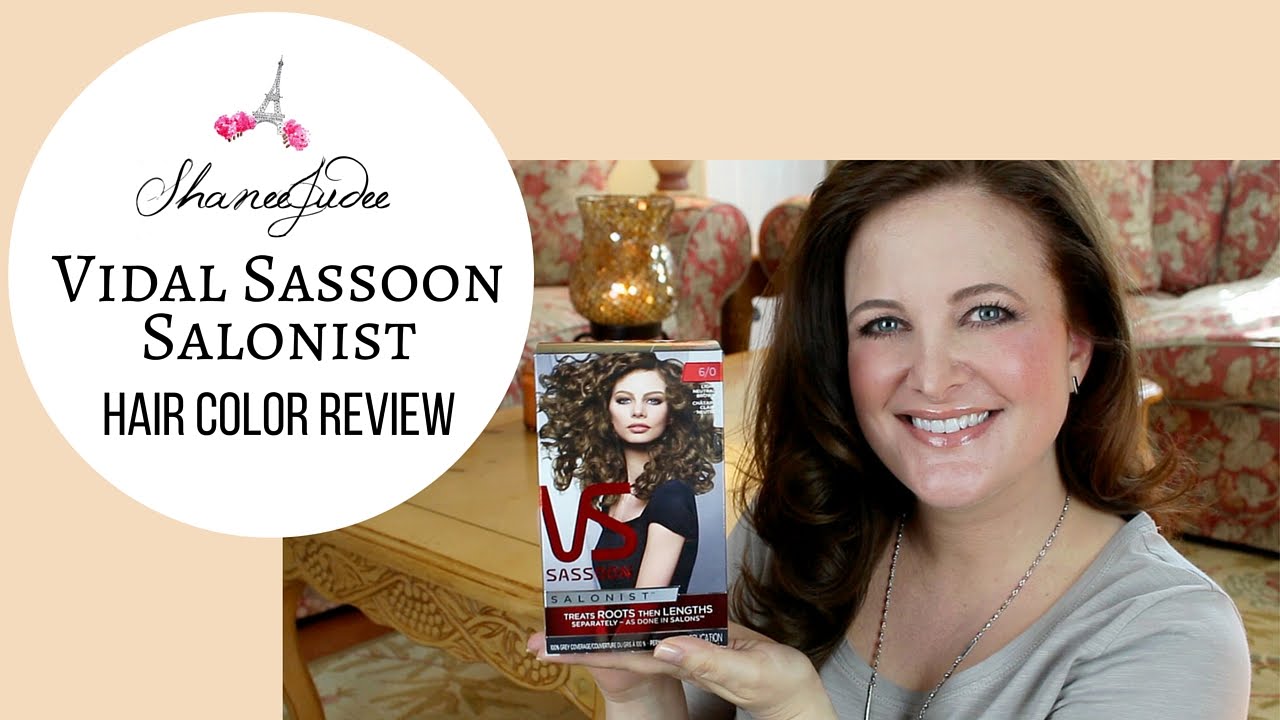 VIDAL SASSOON SALONIST HAIR COLOR PRODUCT REVIEW | ShaneeJudee