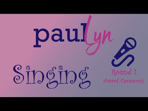Paulyn Singing 1st Round - Award Ceremony