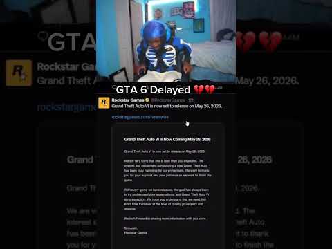 GTA 6 Delayed 💔💔