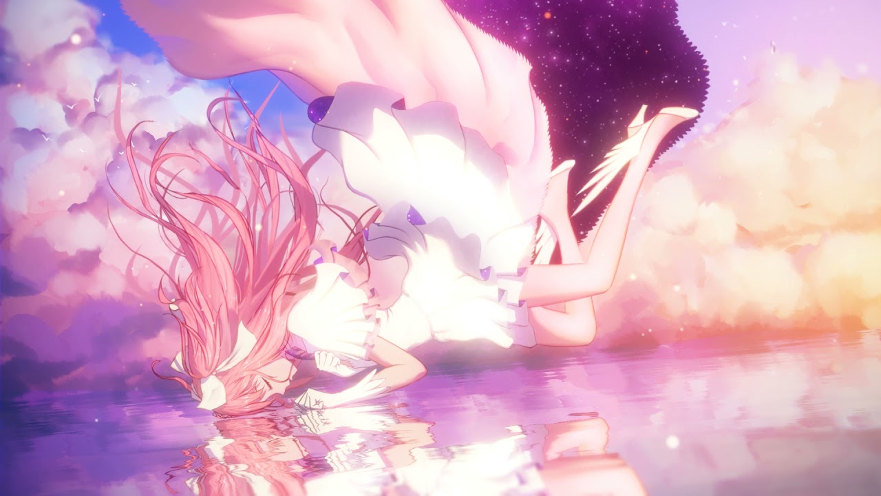 Puella Magi Madoka Magica - Madoka on lake  [ Live Wallpaper ]