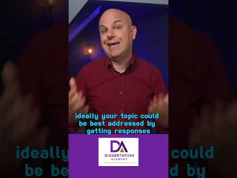 Dissertation METHODOLOGY - How to explain methodological choices (Constraints)