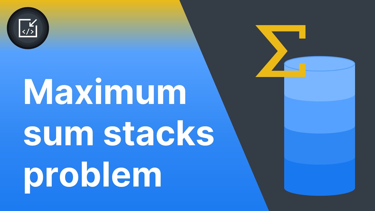 Maximum sum stack problem - Inside code