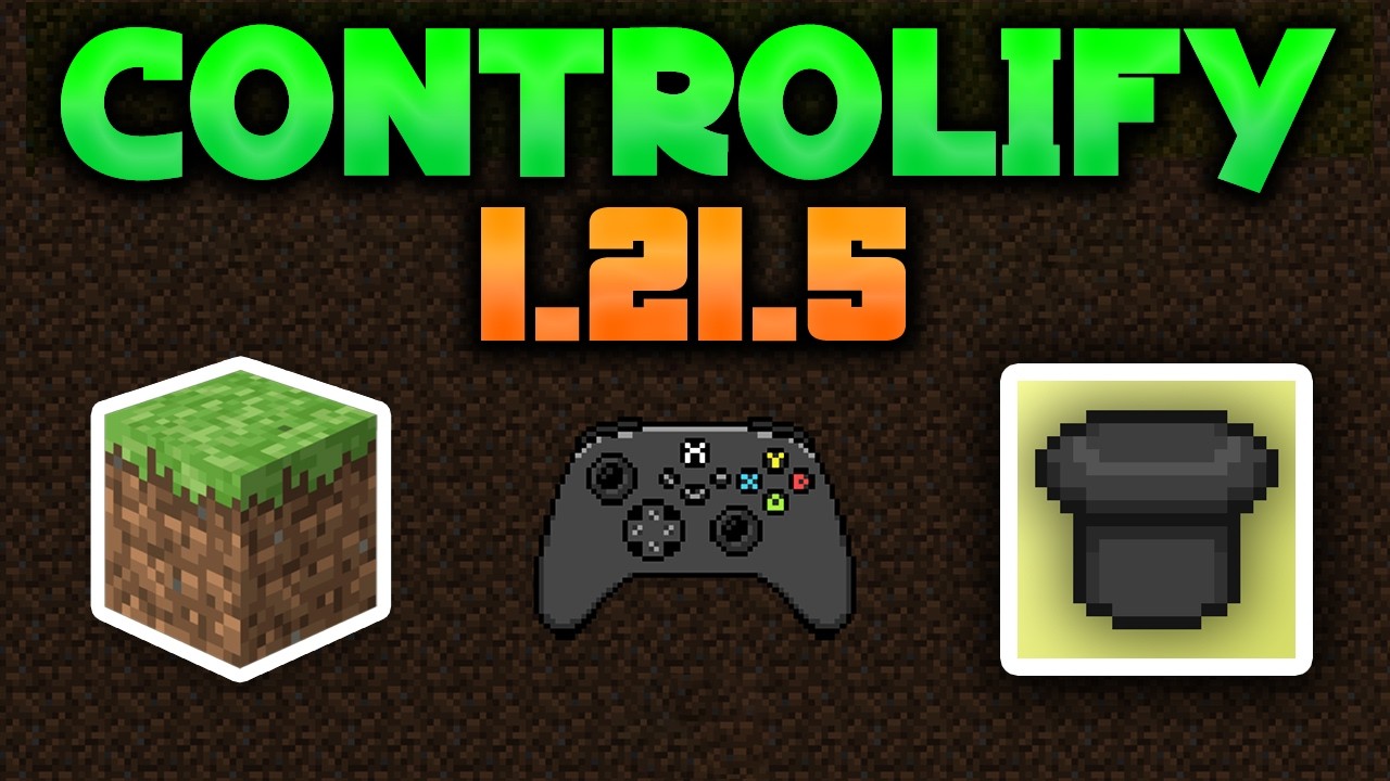How to Download & Install the Controlify Mod for Minecraft 1.21.5 (Use Controller on Java)